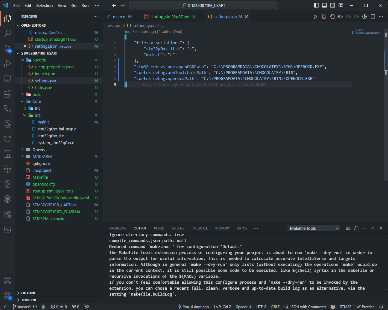 HowTo Use VScode with STM32 Based MCU